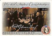 2006 Topps United States Constitution #NG Nicholas Gilman - NM-MT | eBay