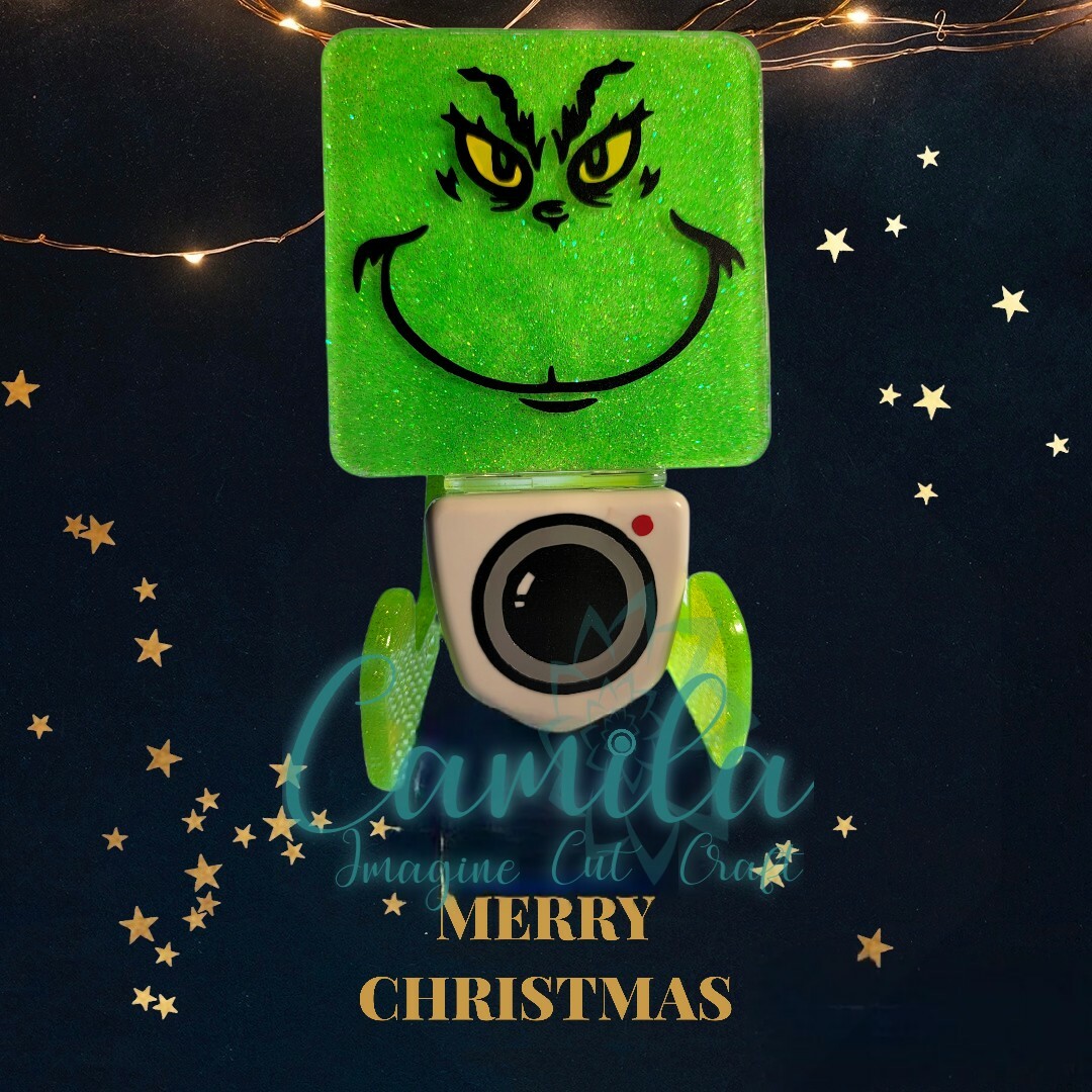 Custom MADE NIGHTLIGHT Grinch CAMERA | eBay