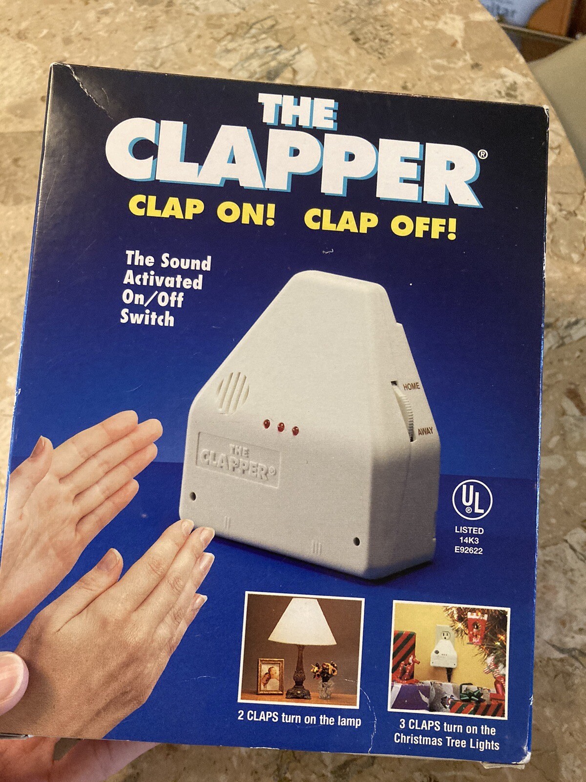 NEW The Clapper The Original Home Automation Sound Activated Clap On ...