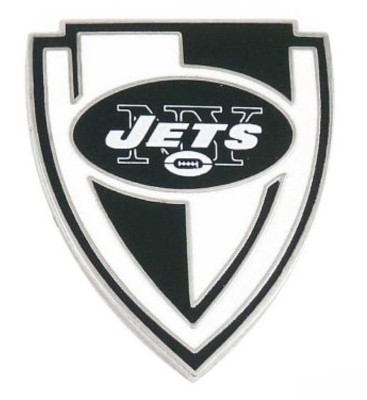 New York Jets Football Sports Pin Crest Design NFL Licensed AmincoUSA ...