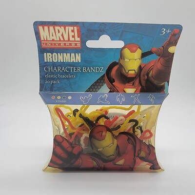 Silly Bandz Ironman Marvel Universe Avengers Character Elastic ...