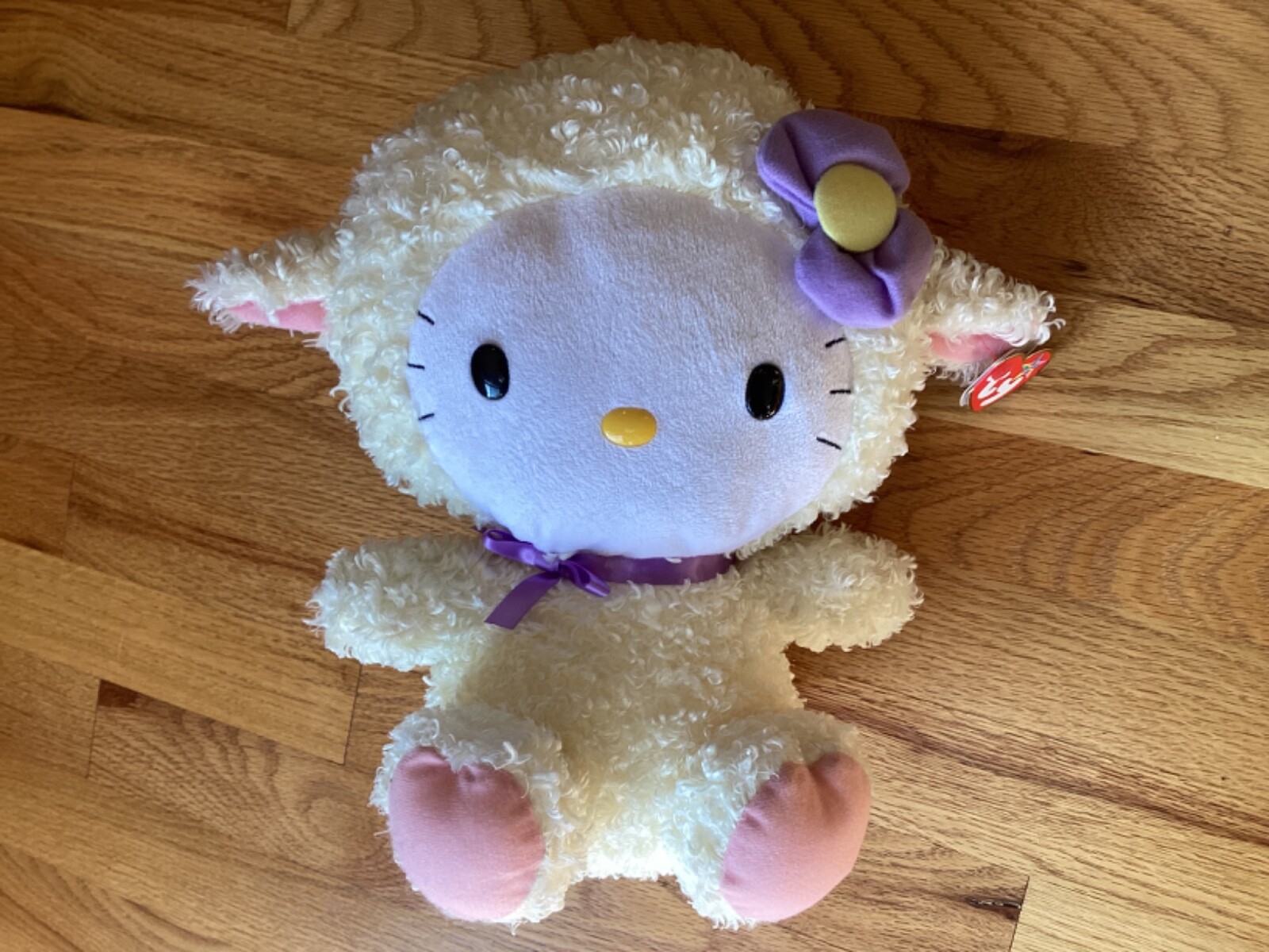 Ty HELLO KITTY LAMB BUDDY 12 Plush - NEW | eBay
