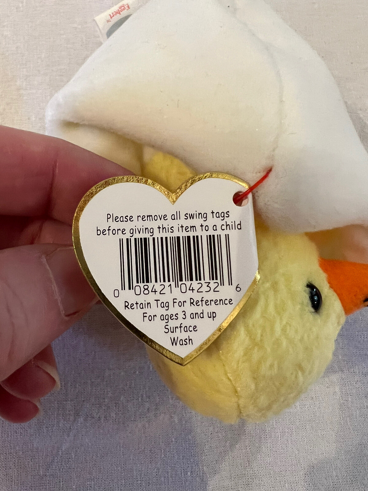 TY Beanie Baby EGGBERT the Egg & Chick Plush (6 inch) Stuffed Animal ...