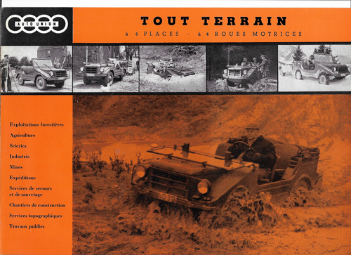 Auto-Union Off-Road Munga Brochure Brochure | eBay