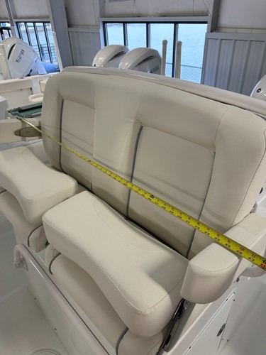 New boat seat for sale with Dual Bolsters and SS Hardware | eBay