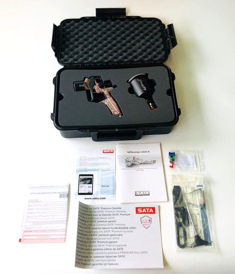 SATA minijet 4400 B hvlp1.2 SR LadyEdition2 Spray gun | eBay