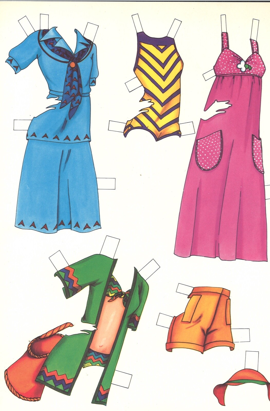 VINTAGE UNCUT 1960s MOD PAPER DOLL ENGLAND RARE HD LASER REPRODUCTION ...