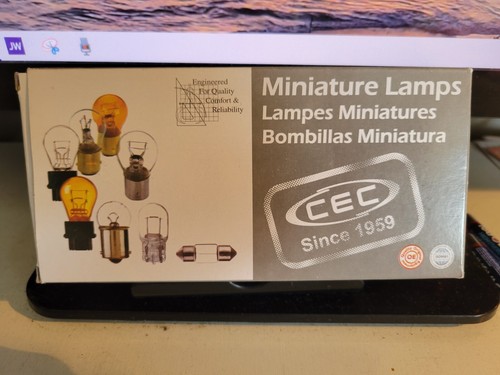 CEC Miniature Auto Lightbulbs Lamps 7527 10 pack | 6-10 | Cold White ...