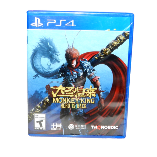 Monkey King: Hero Is Back - Sony PlayStation 4 PS4 (NEW) Sealed Kung Fu ...