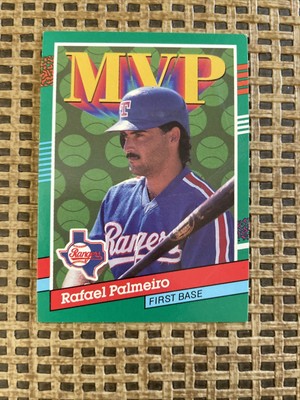 1991 Donruss Texas Rangers #394 Rafael Palmeiro MVP | eBay