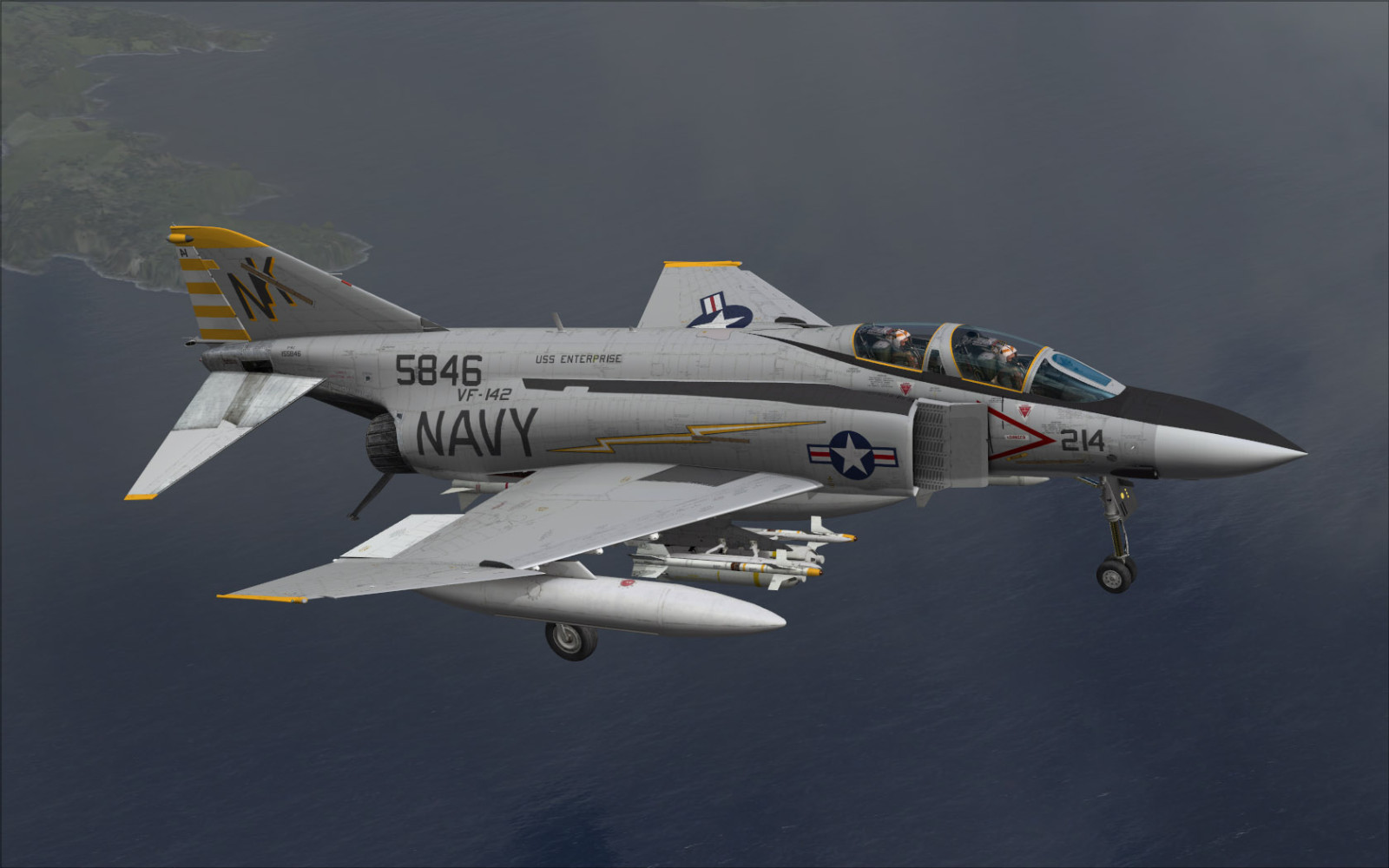 VF-142 GHOSTRIDERS PATCH BABY F14 TOMCAT USS GEORGE WASHINGTON US NAVY ...