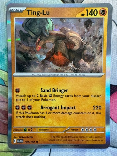 Ting-Lu Holo English Pokemon TCG BKK345 | eBay UK