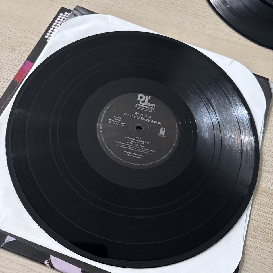 Ghostface Killah - The Pretty Toney Album 2xLP Vinyl Record Promo Wu ...