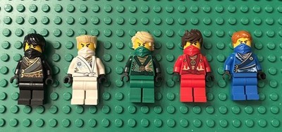 LEGO Ninjago Techno Robe Rebooted Minifigures Lot Zane, Jay, Lloyd ...