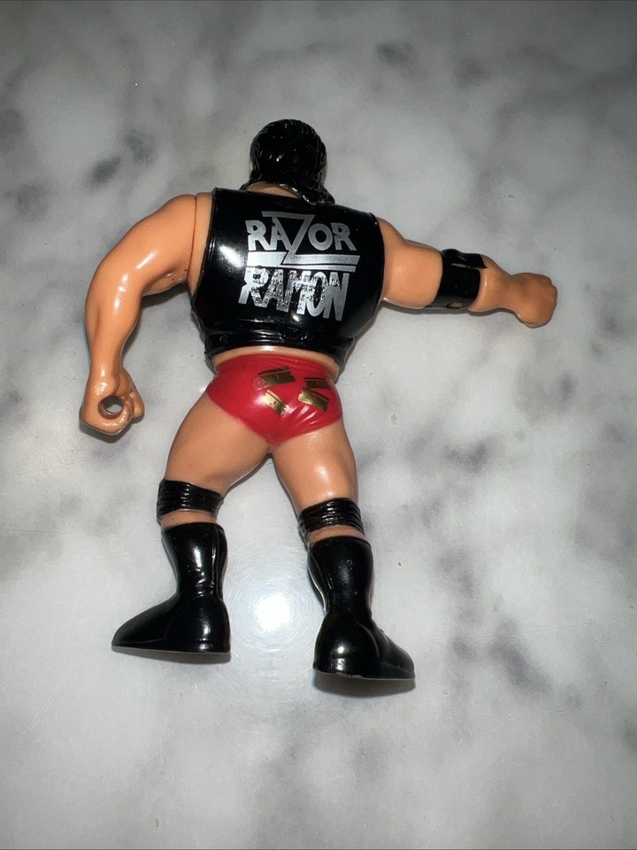 1992 WWF Hasbro RAZOR 🪒 RAMON Series 7 🔥 Red Trunks - NO CHAIN - Wwe ...