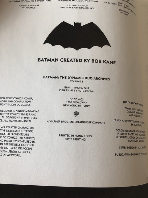 Batman: The Dynamic Duo Archives #2 (DC, August 2006) for sale online ...