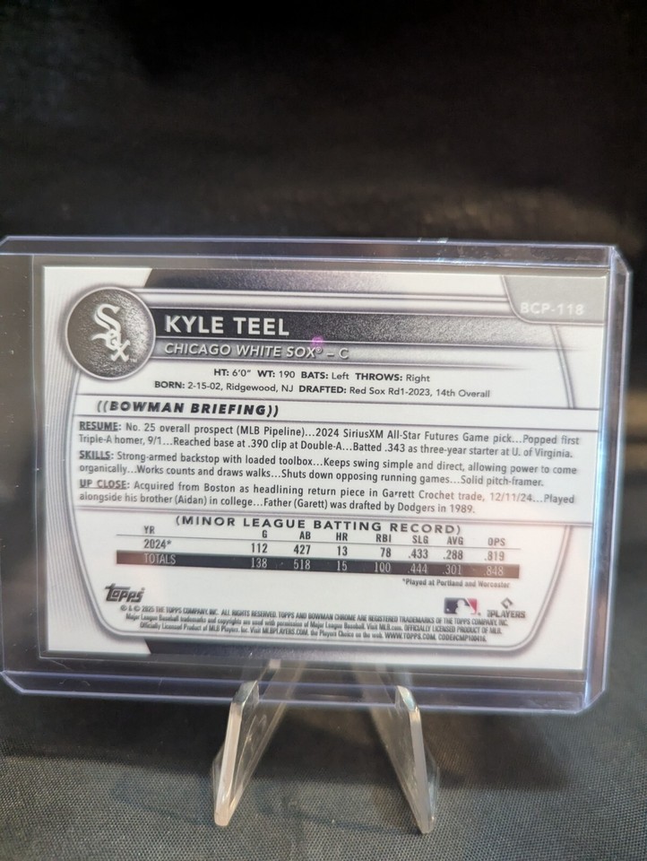 Kyle Teal 2025 Bowman Reptilian Parallel | eBay