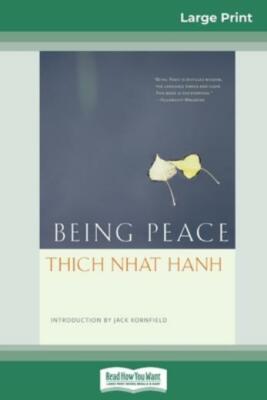 Being Peace (16Pt Large Print Edition) 9780369320544| eBay