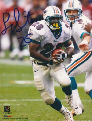 LAMAR SMITH MIAMI DOLPHINS ACTION SIGNED 8x10 | eBay