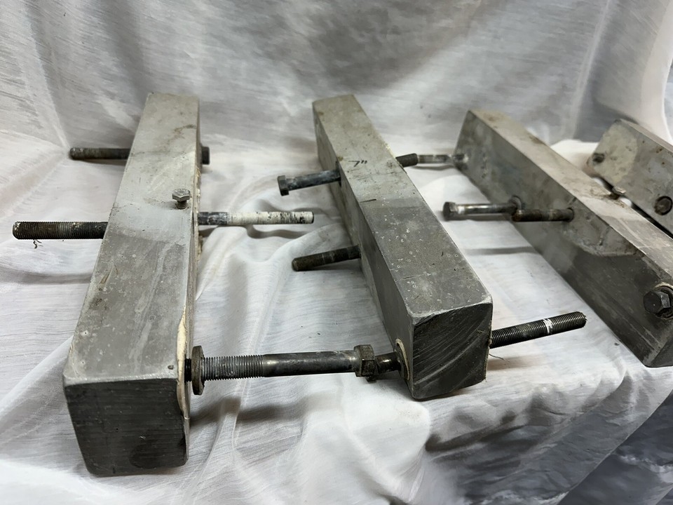 5” Outboard Boat Motor Mount Vertical Transom Riser Extension Set Of 2 ...