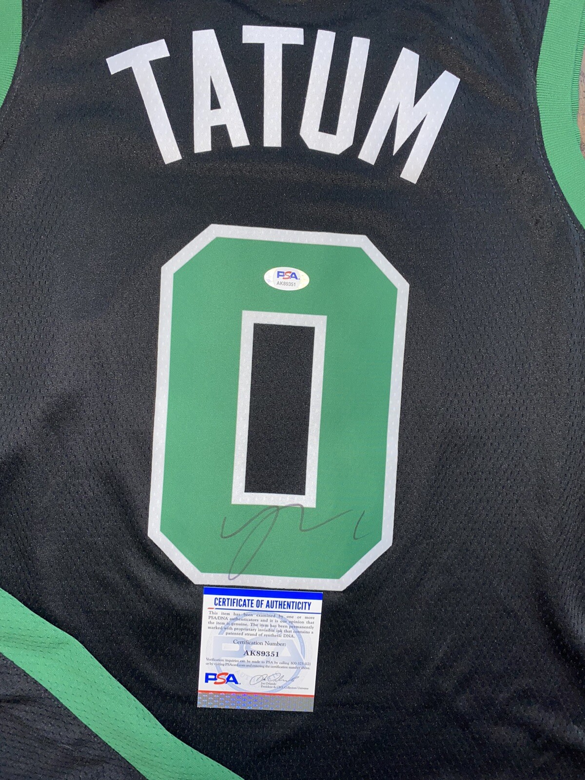 Jayson Tatum Autographed Memorabilia | Signed Photo, Jersey ...