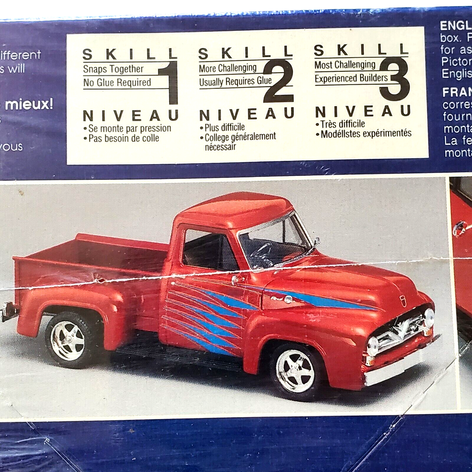Monogram '55 Ford Pickup Truck Model Kit 1:24 Scale Monogram Model Kit ...