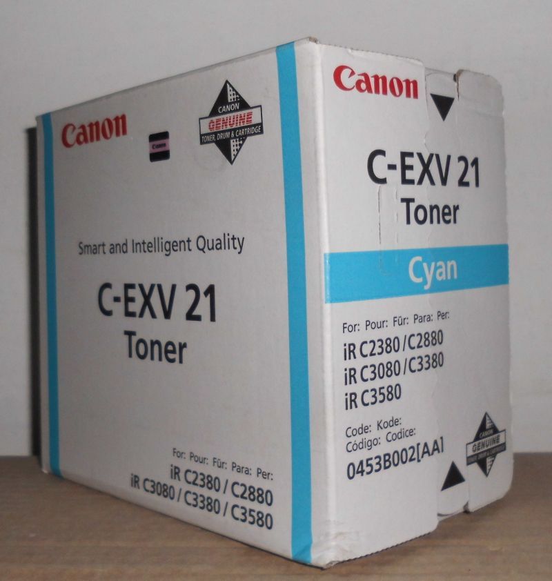 Canon C-EXV 21 Toner iR C2380 C2880 C3080 C3380 C3580 0453B002AA ohne ...