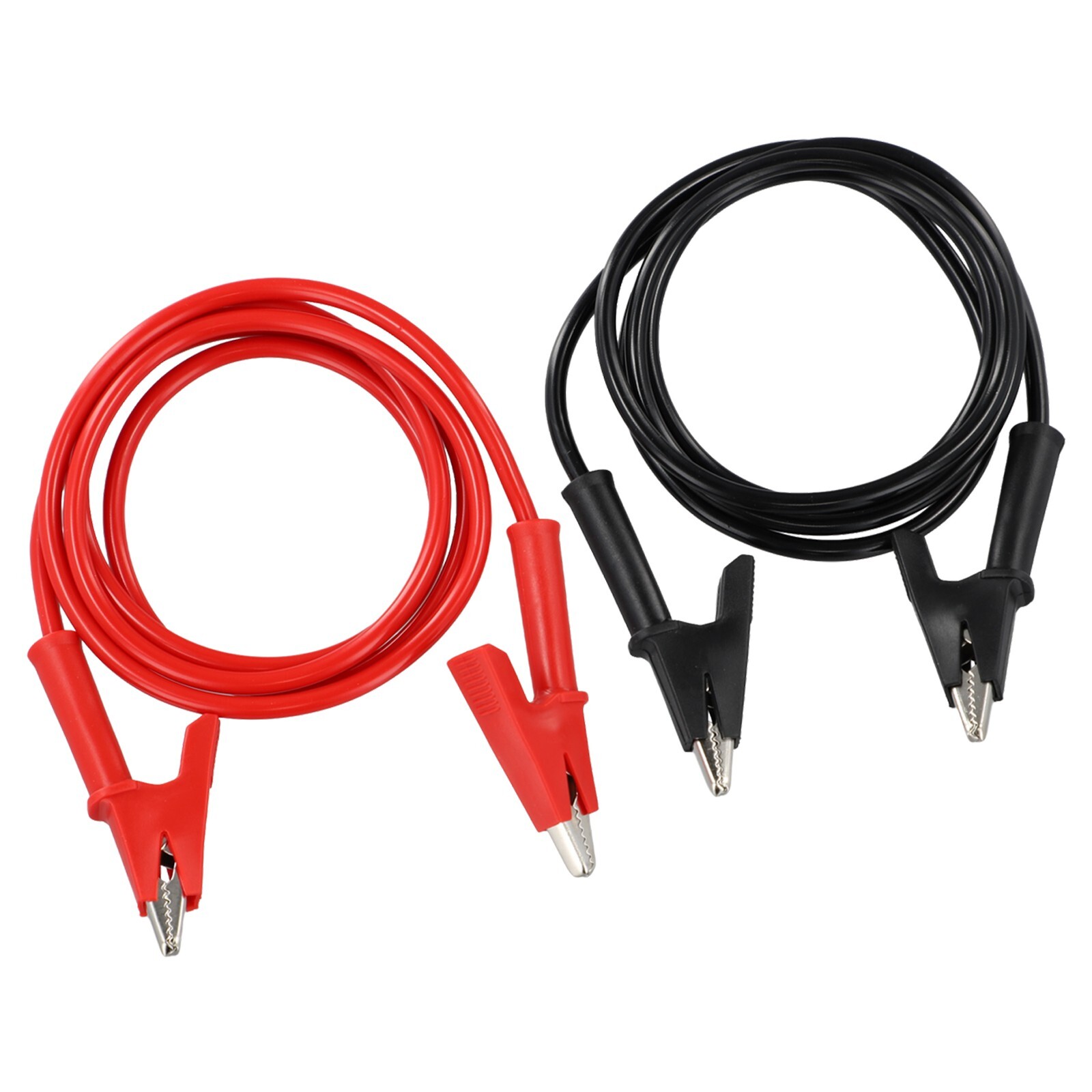 15A Test Leads Clips Electrical Silicone-PVC With Copper Clips | eBay