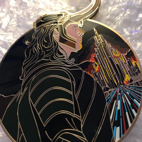 Castlegang Loki Enamel Pin - v7, Ragnarok - LE 69/100 | eBay UK