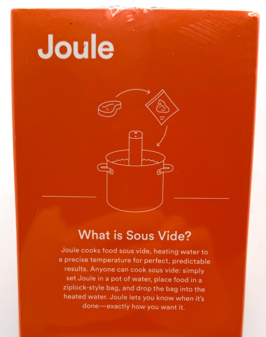 Joule Sous Vide By ChefSteps WiFi Bluetooth Slow Immersion Cooker 1100 ...