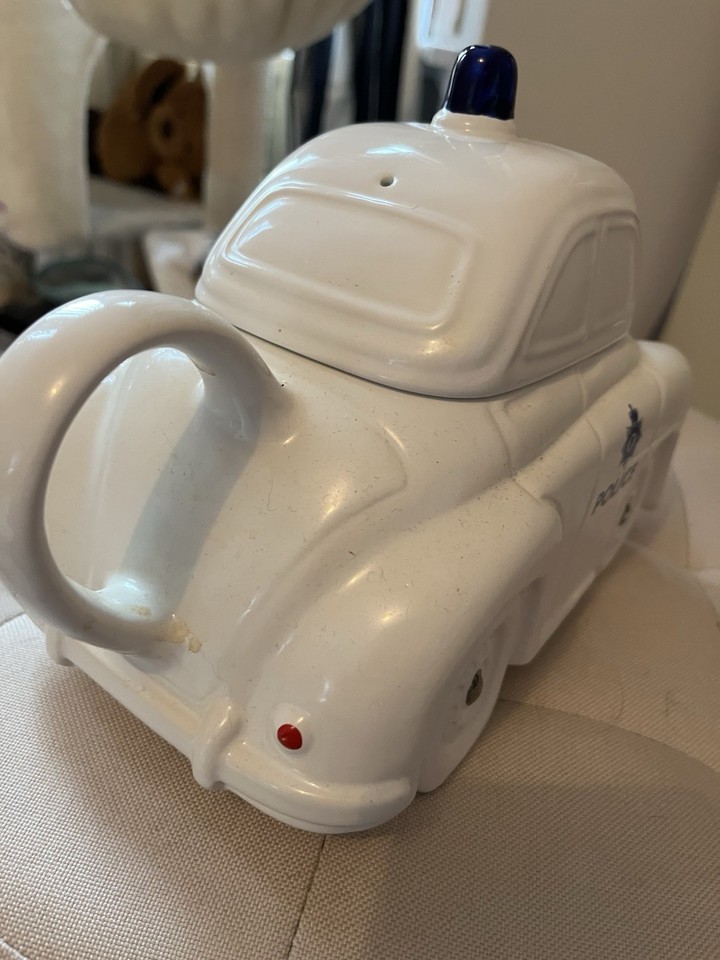 Police Car Teapot | eBay UK