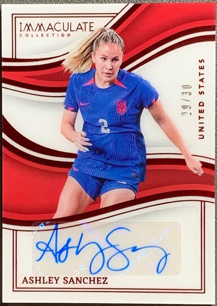 2023-24 Panini Immaculate Collection - Immaculate Autographs Ashley ...