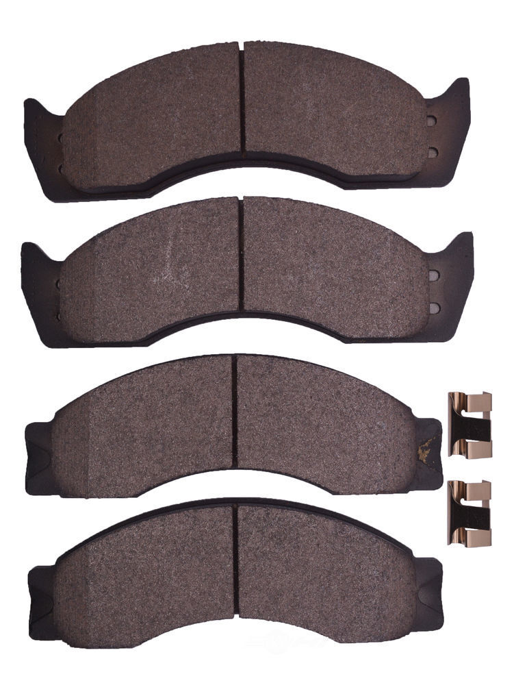Dash 4 Brake MD411 Disc Pads and Brake Shoes - Disc Brake Pad Set, Rear ...