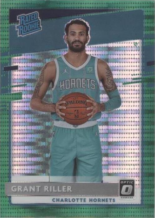 2020-21 Panini Donruss Optic - Rated Rookie Grant Riller #200 Green ...
