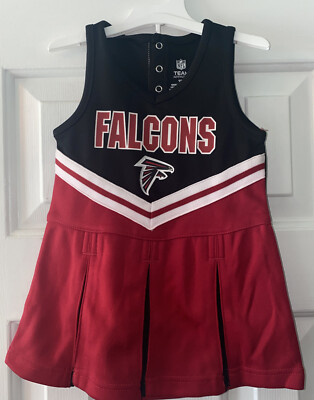 New NFL Atlanta Falcons Infant 18 Month Cheer Dress 2 Piece Sleeveless ...