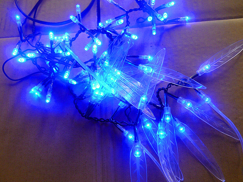 Outdoor 8ft Blue LED Willow Weeping Tree Light Christmas Holiday Gift ...