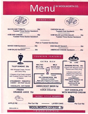 1900-1950 - Lunch Counter