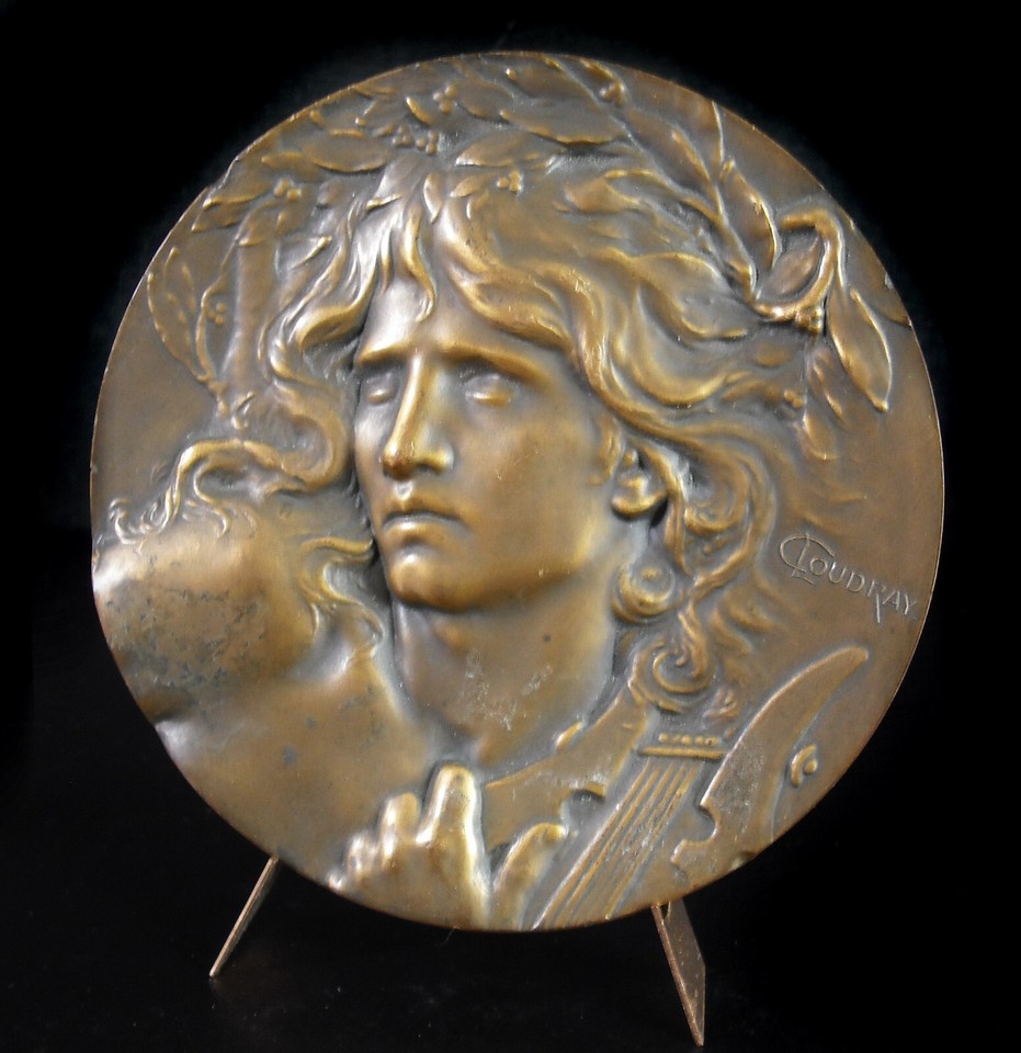 Medal 11 CM 570g Hero Greek Orpheus Mythology Argonaut Coudray,Art New ...