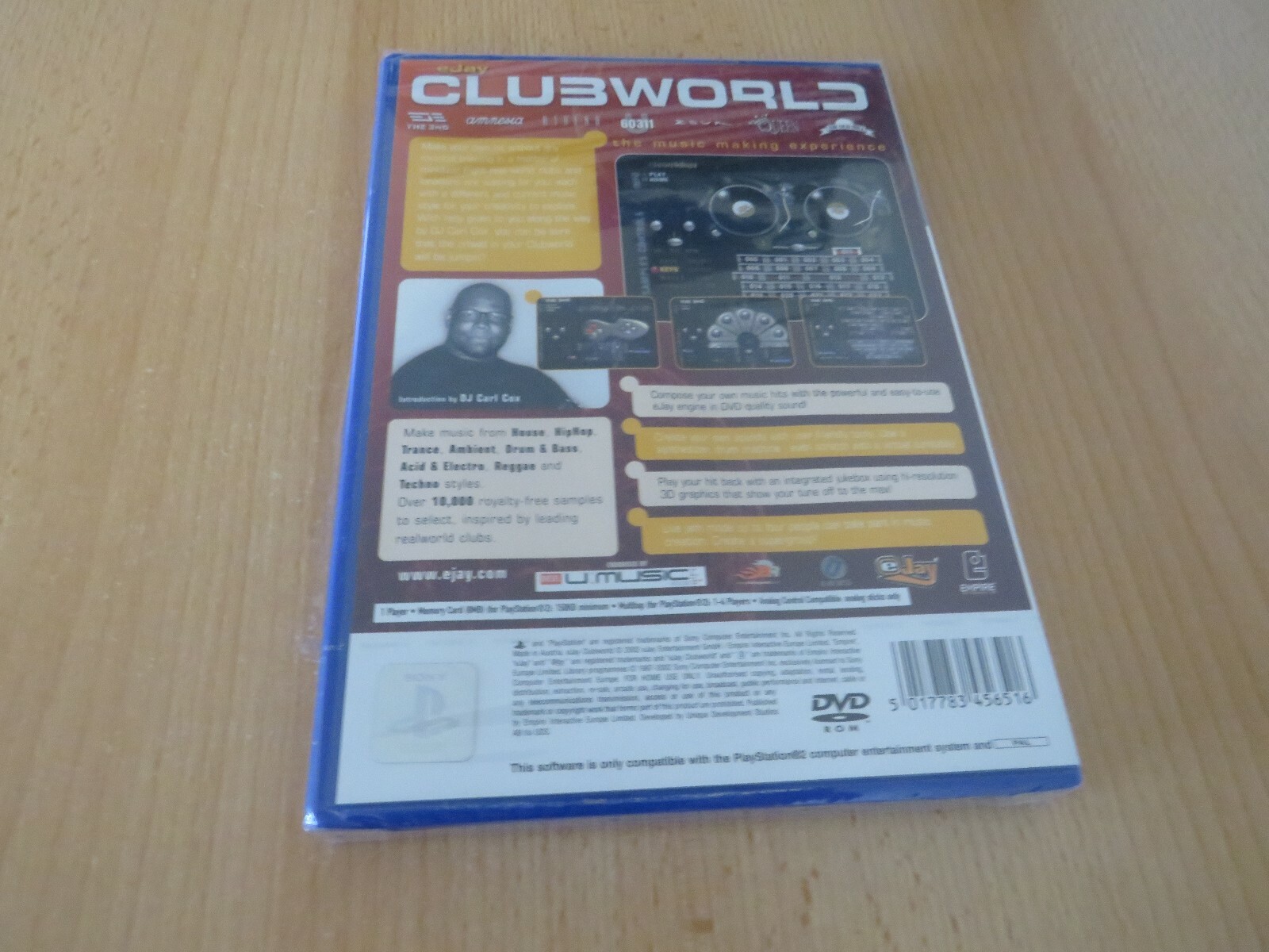 PlayStation 2 Ps2 Game Ejay Clubworld With Instructions for sale online ...