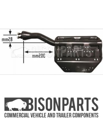 +FITS SCANIA 4 SERIES REAR MUDGUARD WING STAY BRACKET DRIVER SIDE ...