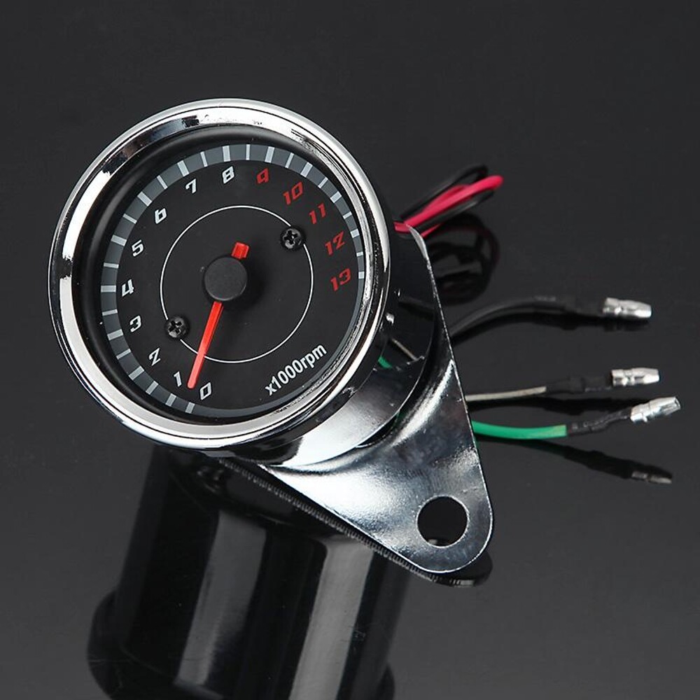 Motorcycle LED Tachometer Gauge RPM for Harley Softail Sportster Dyna ...