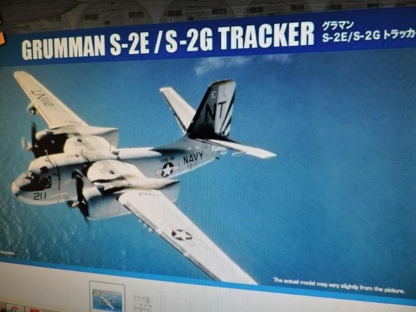 Kinetic 1/48 Model Plane Kit Grumman S2f S-2e/s-2g Tracker K48024 48024 ...