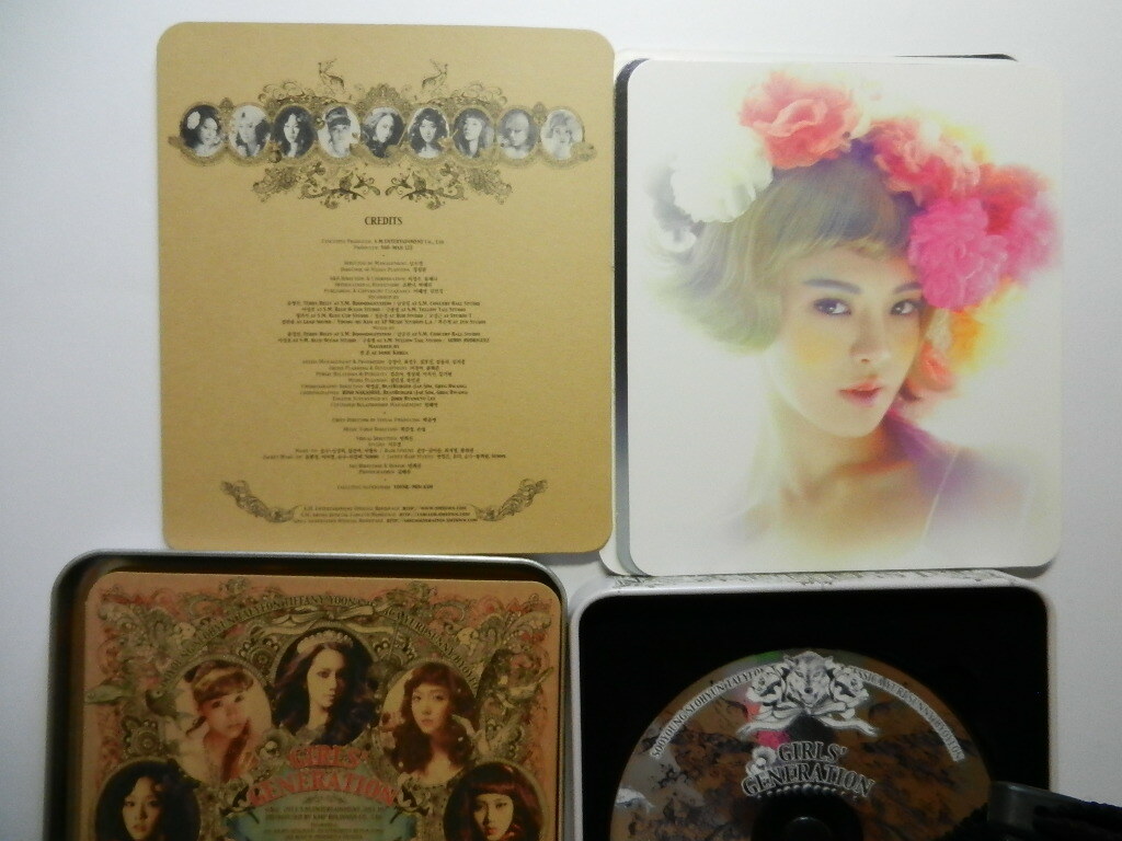 CD Girls' Generation THE BOYS rare big portrait photos with lyrics ...