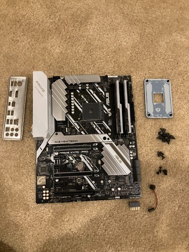 ASUS PRIME X470-PRO Socket AM4 w/ 16GB G.SKILL TRIDENT Z RGB DDR4-3200 ...