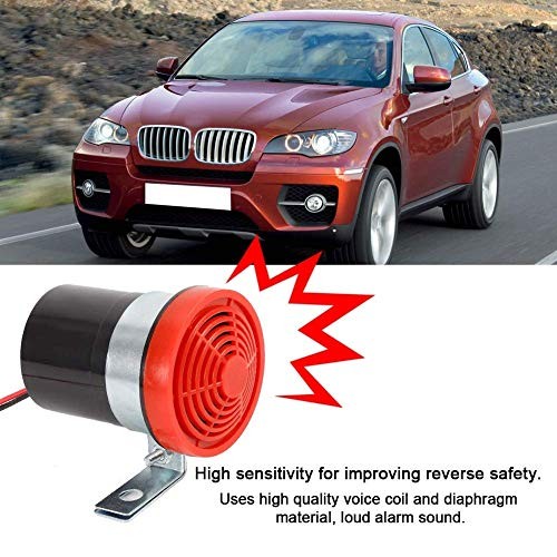 Backup Alarm for Cars, 12V 105DB Universal Car Reversing Alarm Back Up ...