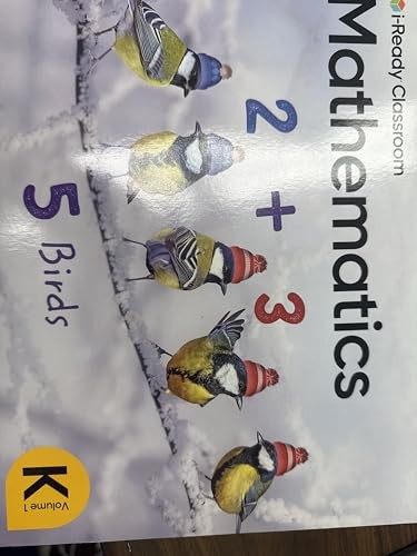 i-Ready Classroom Mathematics Grade K. Volume 1. Student Edition | eBay