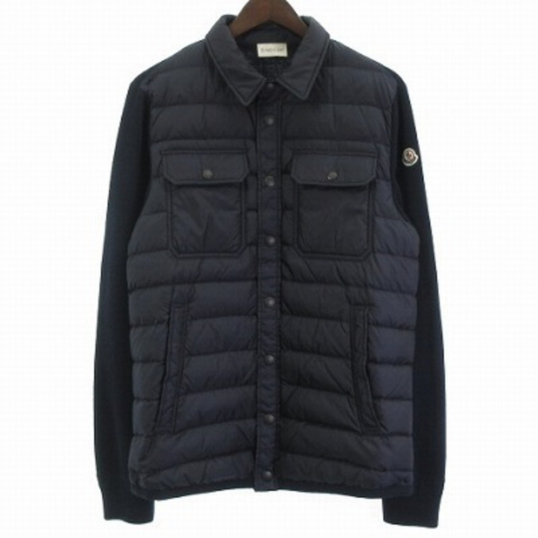 Moncler MAGLIONE TRICOT CARDIGAN KNIT SWITCHING DOWN JACKET Moncler MAGLIONE TRICOT CARDIGAN KNIT SWITCHING DOWN JACKET