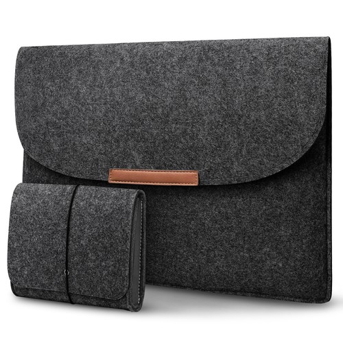 13.3 Laptop Sleeve Bag with Extra Storage Bag/Mouse Pouch Case Cover ...