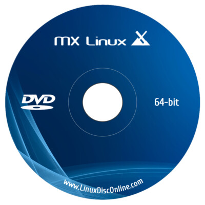 Latest MX Linux 19 Desktop 32 bit and 64 Bit on Bootable DVD New ...