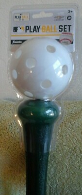 NEW Oakland Athletics Mold Plastic Bat Ball Baseball Toy Playball Set ...